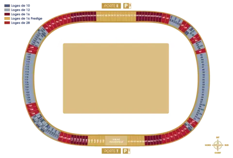 Découvrez la vue depuis votre siège : Stade de France en 3D